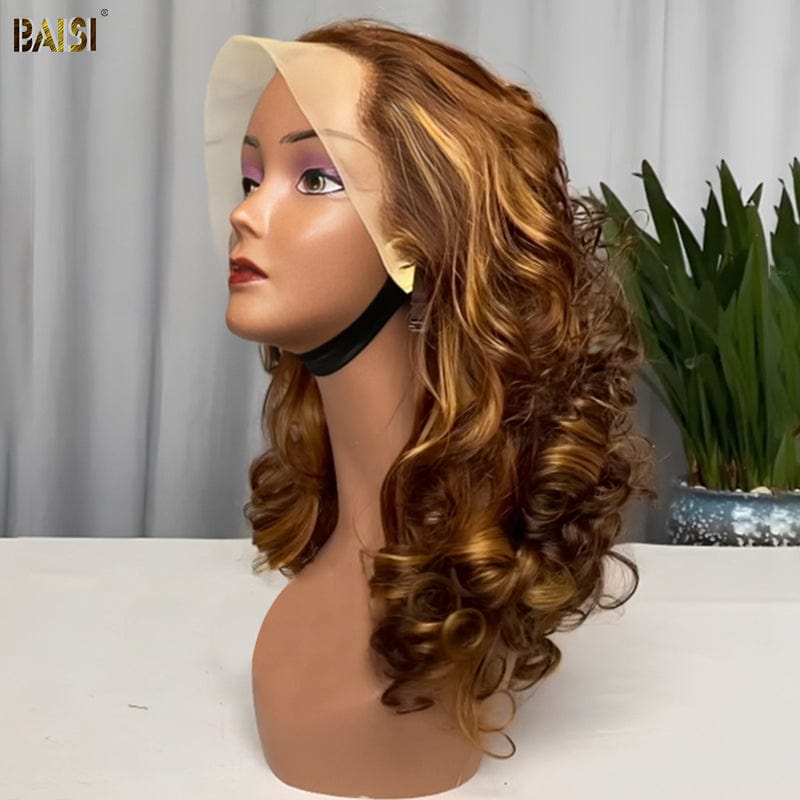 BAISI Spring Piano Egg Curl Lace Wig – BAISI HAIR
