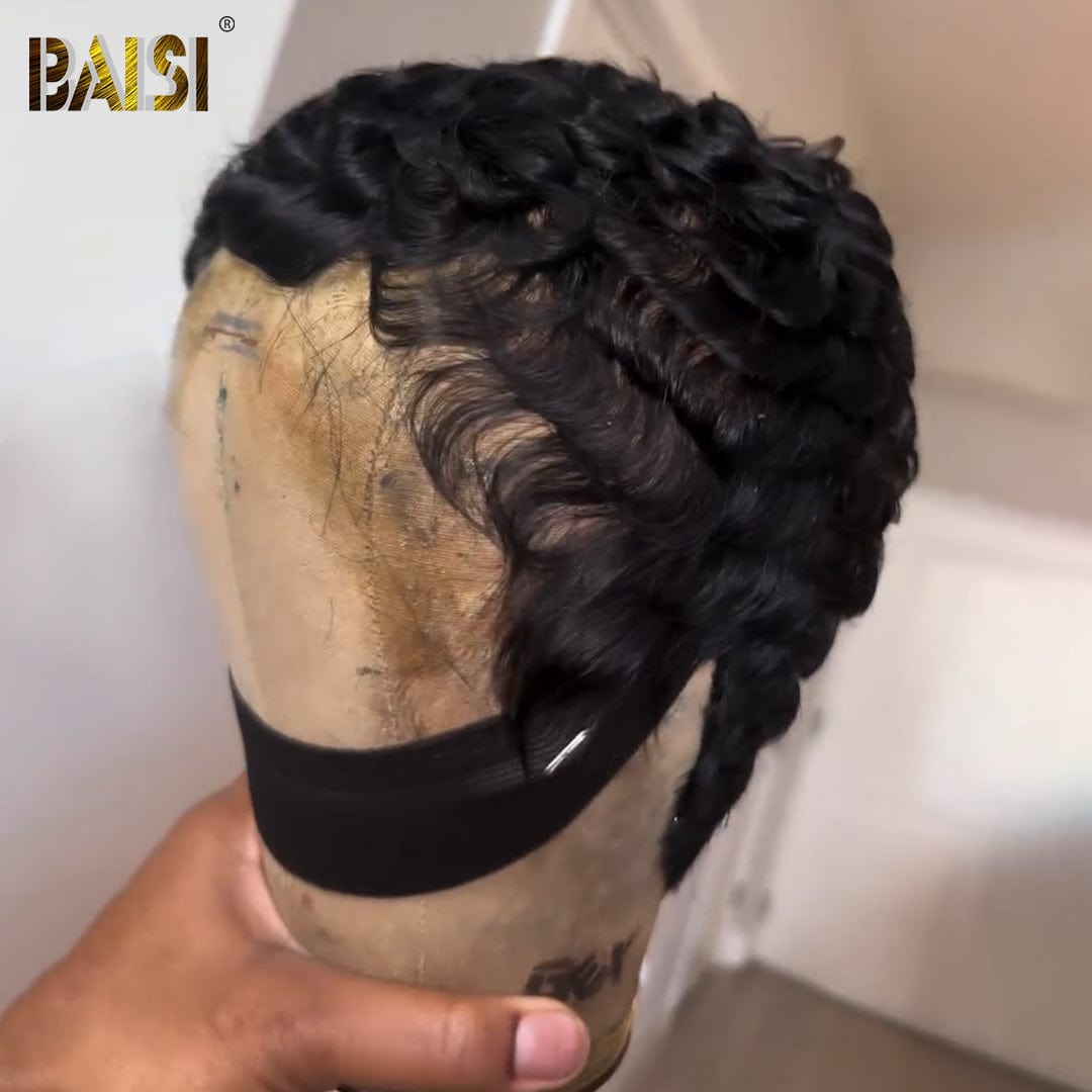 BAISI Silk Wave Pixie Lace Wig – BAISI HAIR