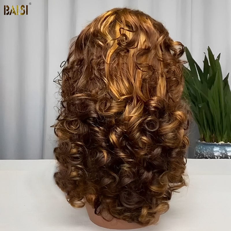 BAISI Spring Piano Egg Curl Lace Wig – BAISI HAIR