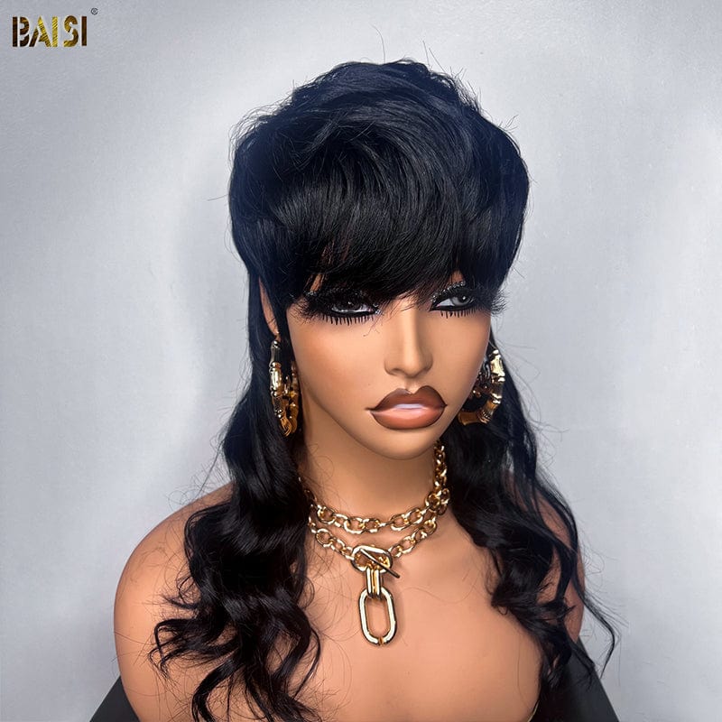 BAISI Mullet Glueless Wig – BAISI HAIR