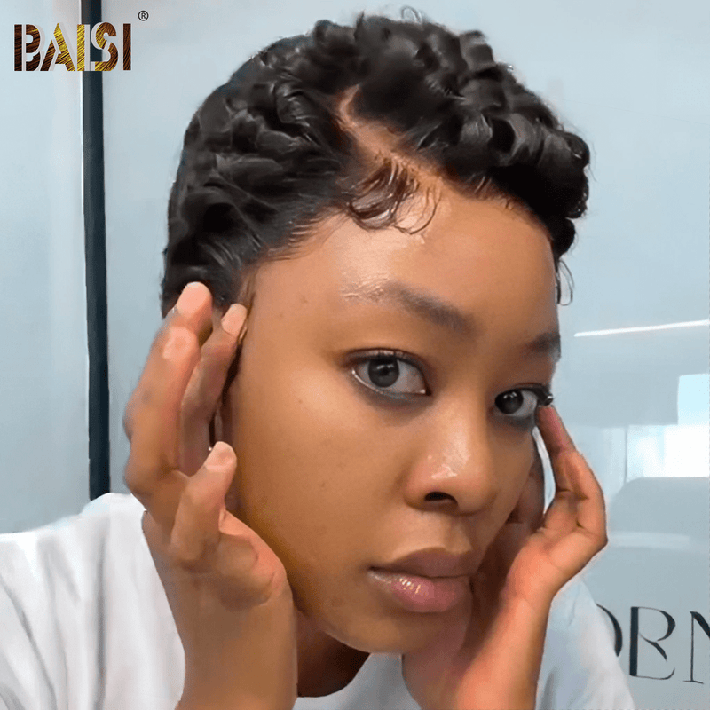 BAISI Sexy Quick Weave Lace Pixie Wig – BAISI HAIR