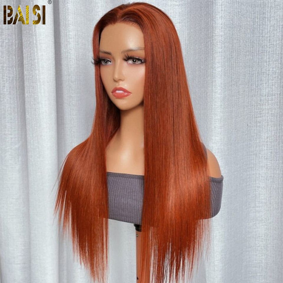 BAISI Ginger Orange Color Striaght Wig – BAISI HAIR