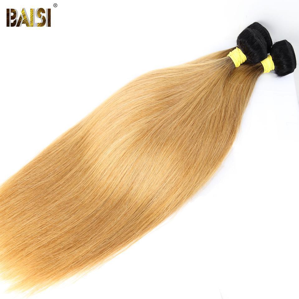 BAISI Eurasian Straight 1B/27# Color Hair Human Hair 10A Grade – BAISI HAIR