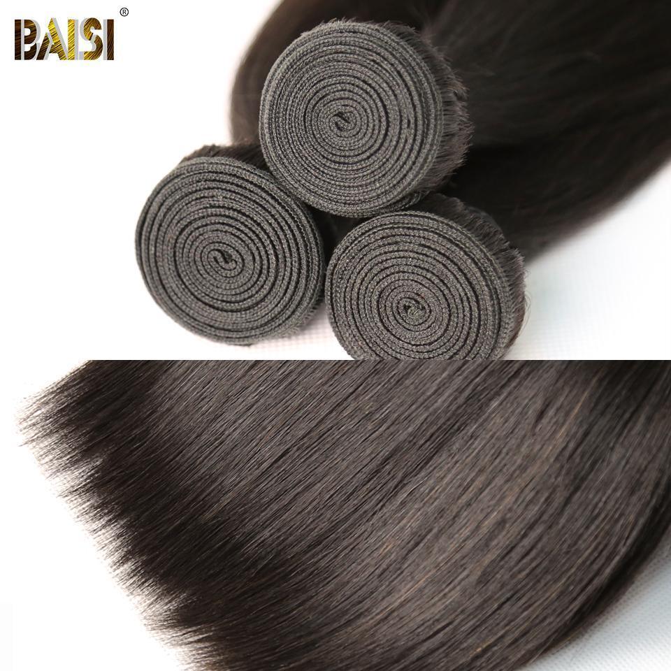 BAISI 12A Raw Hair Weave Peruvian Virgin Hair Straight – BAISI HAIR